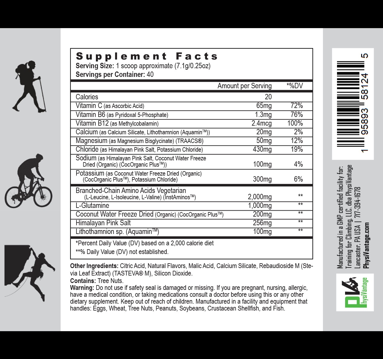 "FLOW" (Electrolytes & Plant-Based BCAAs) - PhysiVāntage®