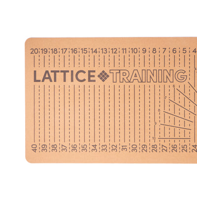 Lattice Flex Mat for Yoga and Stretching - PhysiVāntage®