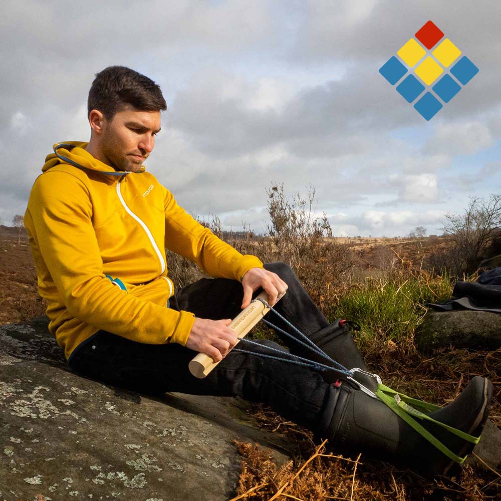 Lattice "MEGA Bar" Portable Hangboard - PhysiVāntage®