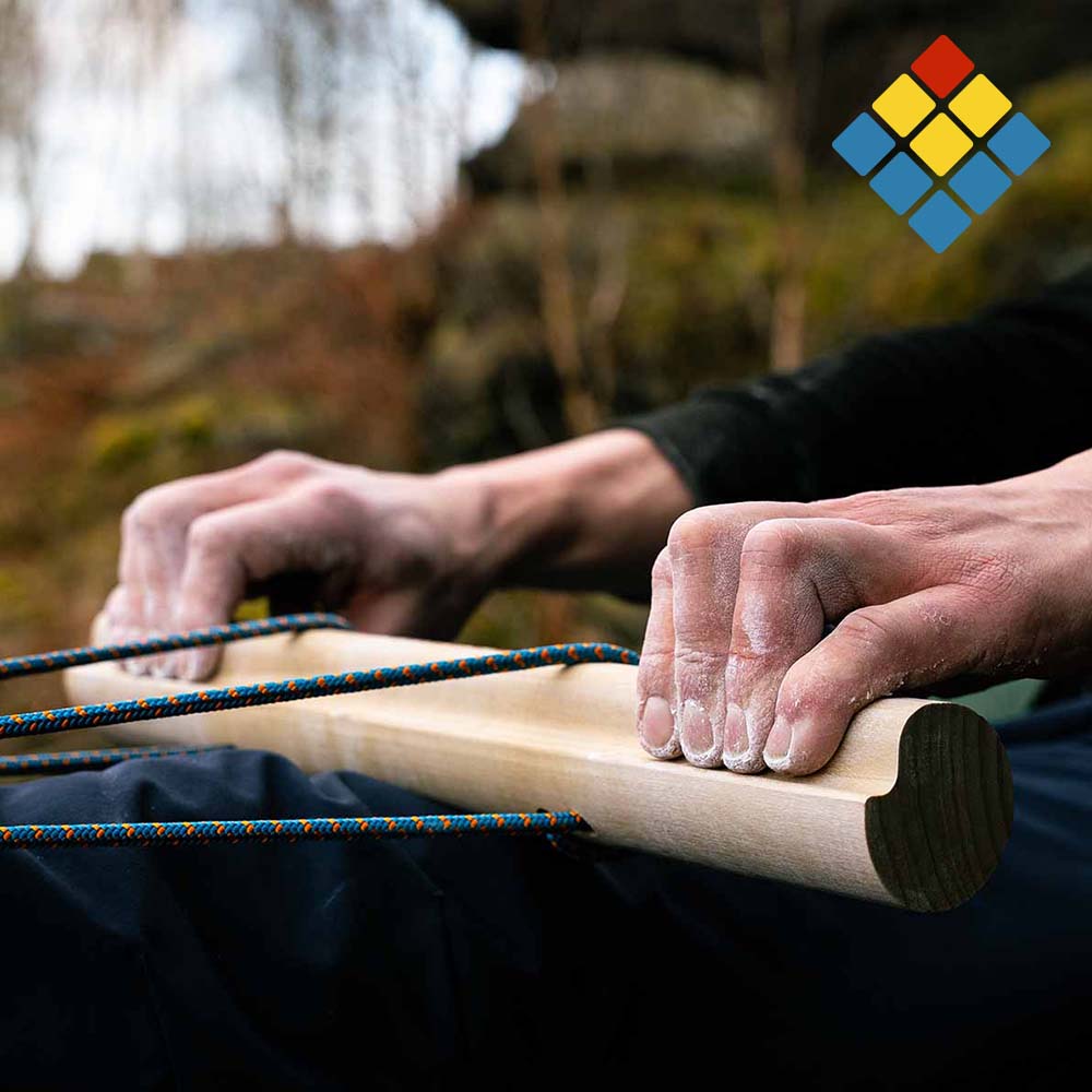 Lattice "MEGA Bar" Portable Hangboard - PhysiVāntage®