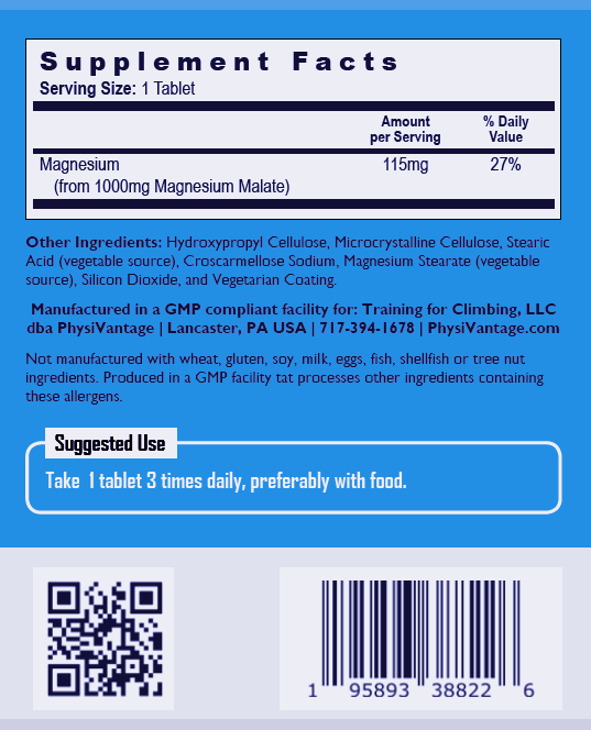 Mag-ATP™ - Cellular Energy System Support (Magnesium Malate 1000mg ...